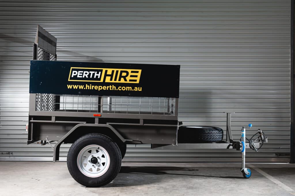 Heavy Duty Half Cage 6*4 Trailer | Perth Hire & Sales
